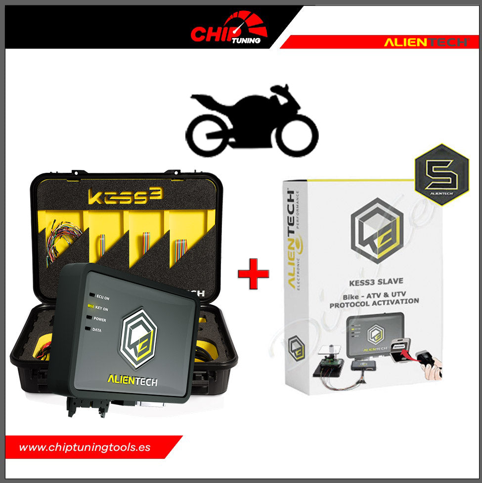 Kit Kess3 Slave Alientech + software motos OBD-Boot-Bench – Tuning Tools