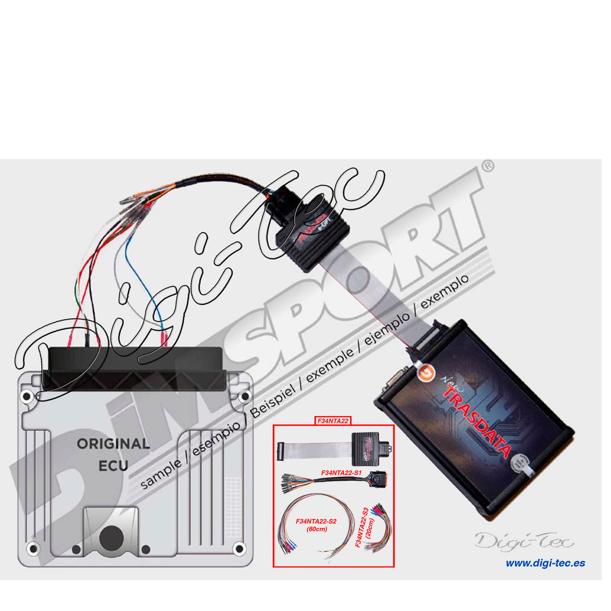 Venta Kit completo E-GPT para New Trasdata - K34NTA22-B – Tuning Tools